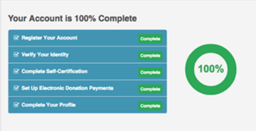 Why is my profile showing as incomplete? – Benevity Causes